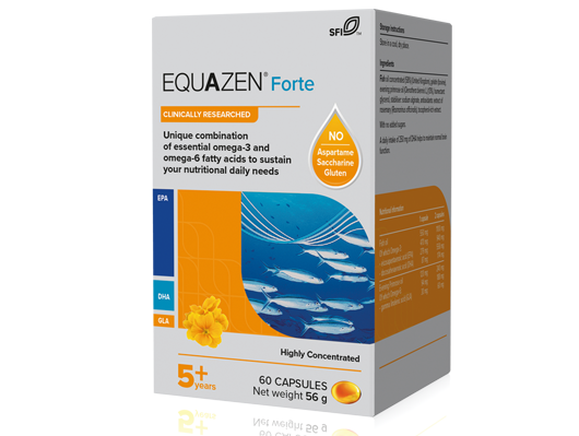 Triple strength omega-3 & omega-6 to support concentration | Equazen ...